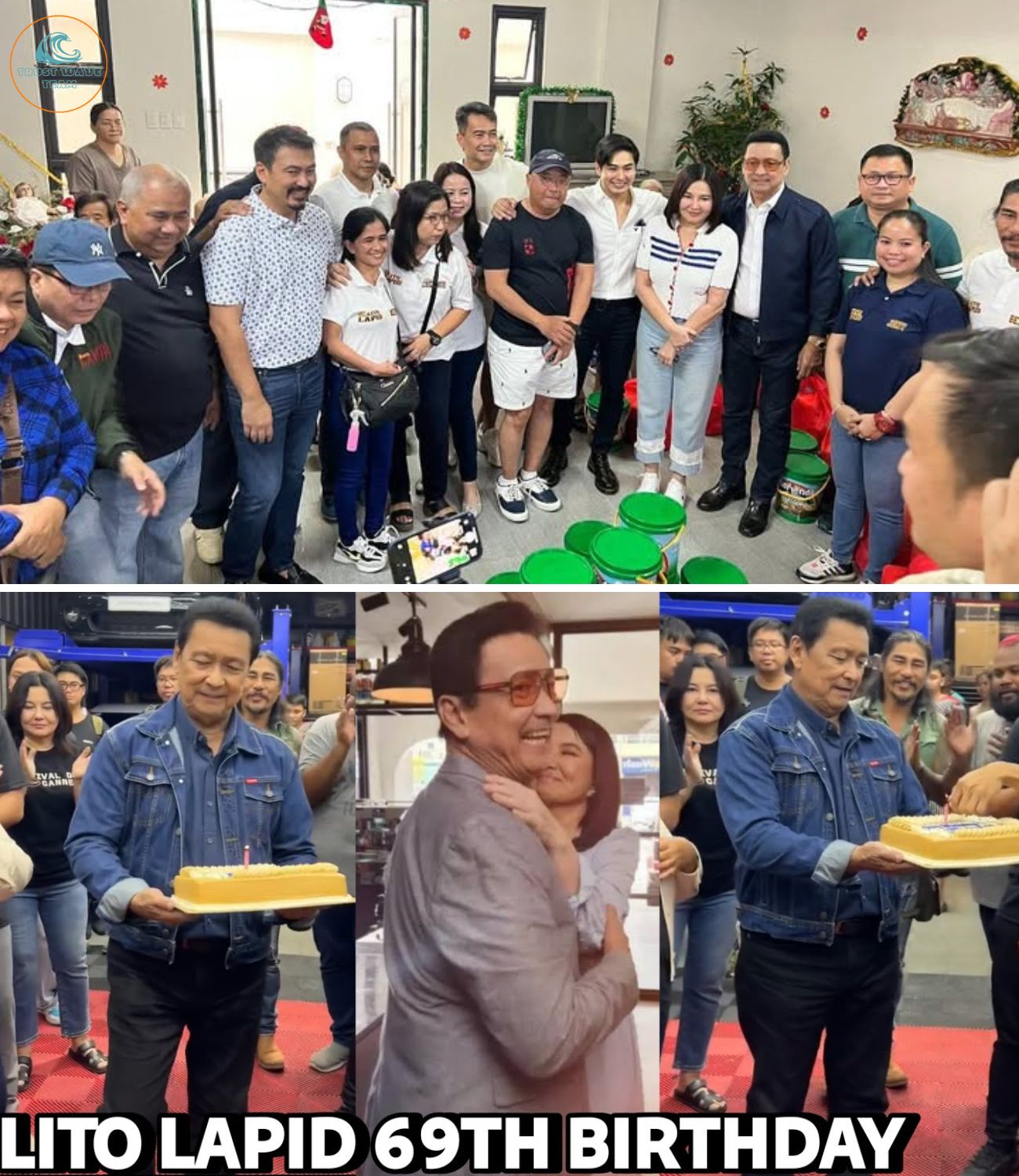 LITO LAPID, NAIYAK SA SORPRESA! Lorna Tolentino at Coco Martin ...