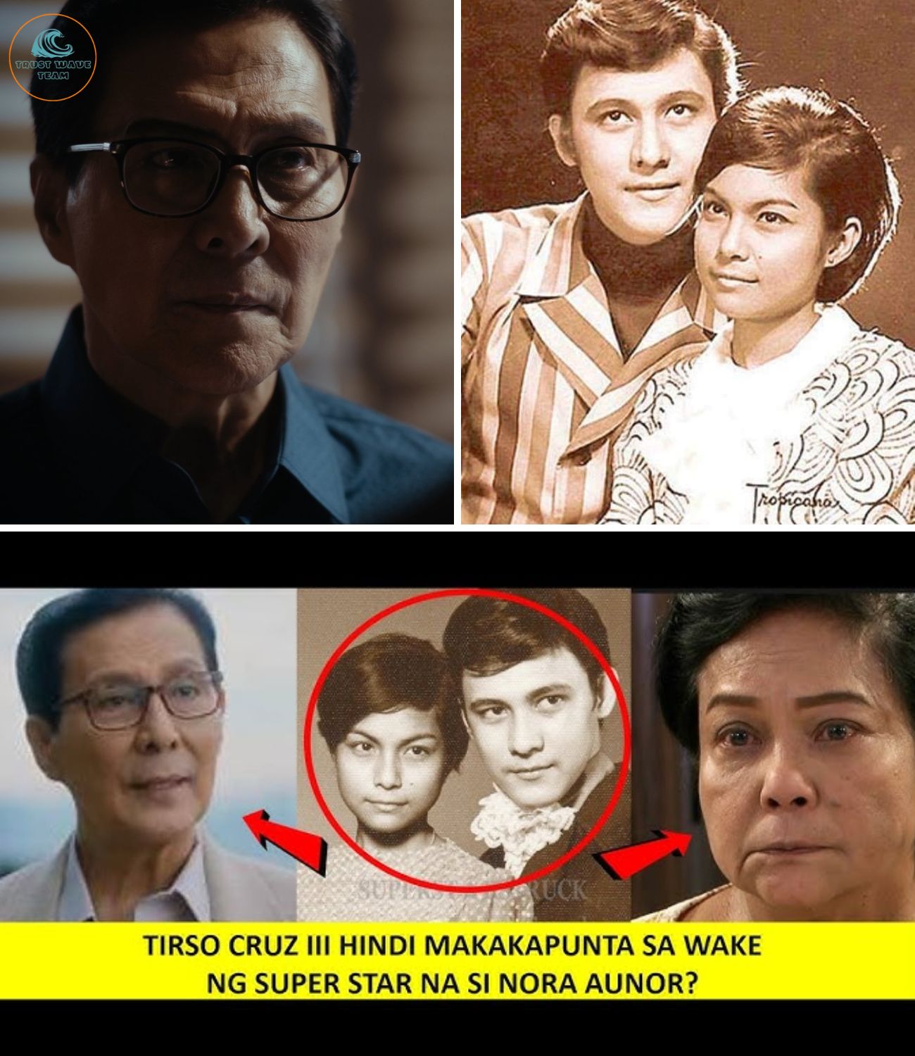 TIRSO CRUZ III HINDI MAKAKAPUNTA SA WAKE NI NORA AUNOR? ITOY BASE SA KANIYANG IG POST? FANS ...