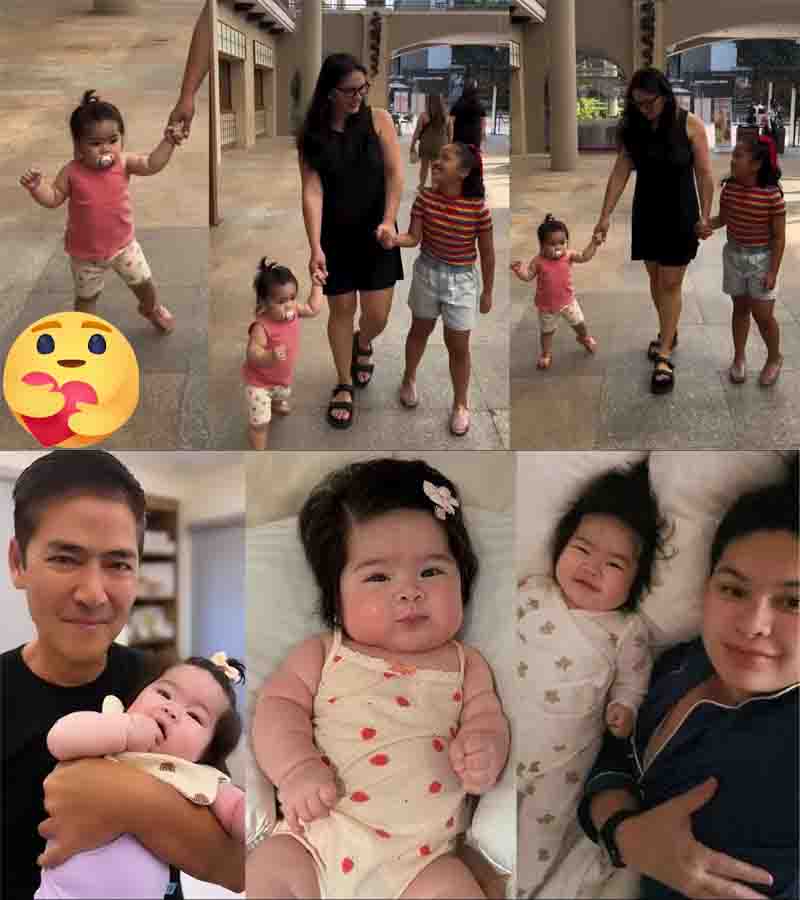 Pauleen Luna SHOCKED as Baby Mochi Sotto Walks All By Herself — While ...
