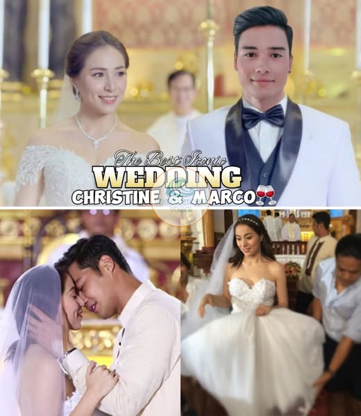 From Tears to Cheers: The Iconic Wedding of Christine Reyes and Marco ...