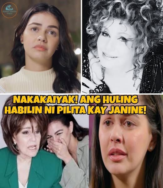 NAKAKAIYAK! ITO PALA ANG HULING HABILIN NI PILITA CORRALES KAY JANINE ...