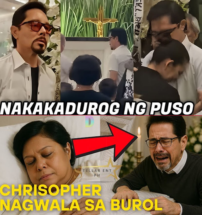 Christopher de Leon EMOSYONAL ng DUMALAW sa Ikalawang Gabi ng BUROL ng Superstar nasi Nora Aunor ...