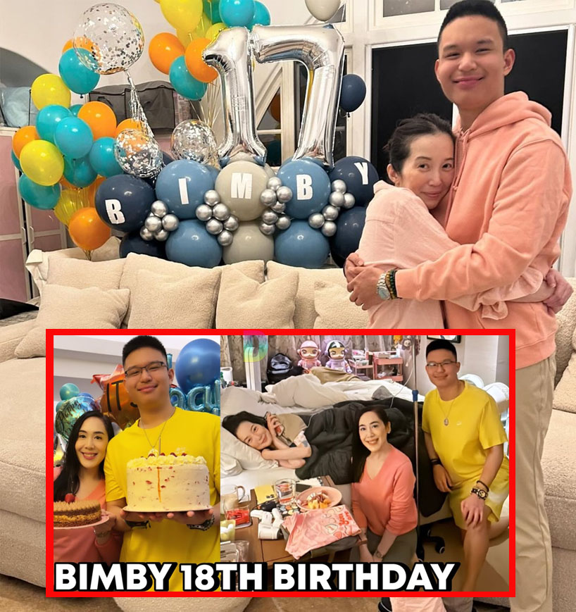 Bimby Aquino 18th Birthday ️Kris Aquino EMOSYONAL sa Birthday ...