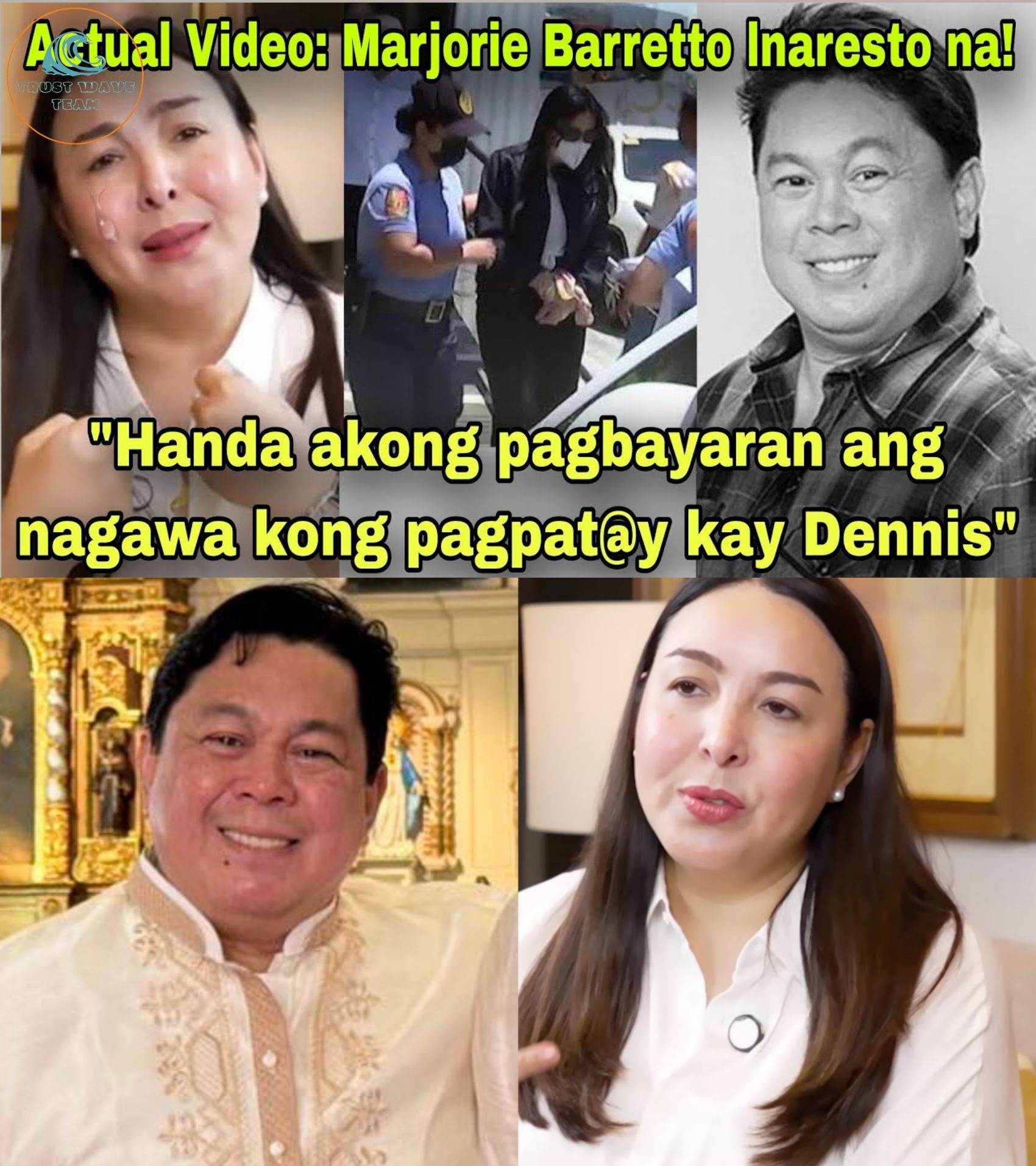Marjorie Barretto SUMUKO na sa mga Pulis! Inaming Siya ang Pumatay kay Dennis Padilla: Li’lou ba ...