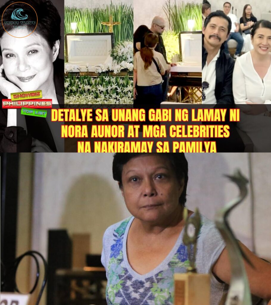 Unang Gabi ng Lamay ni Nora Aunor, Dinagsa ng mga Celebrities at Malalapit na Kaibigan (NH) - News