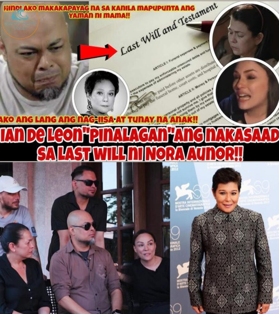 Ian! AALIS at DALA ang mga LEGAL na PAPELES sa Last Will ni Nora ...