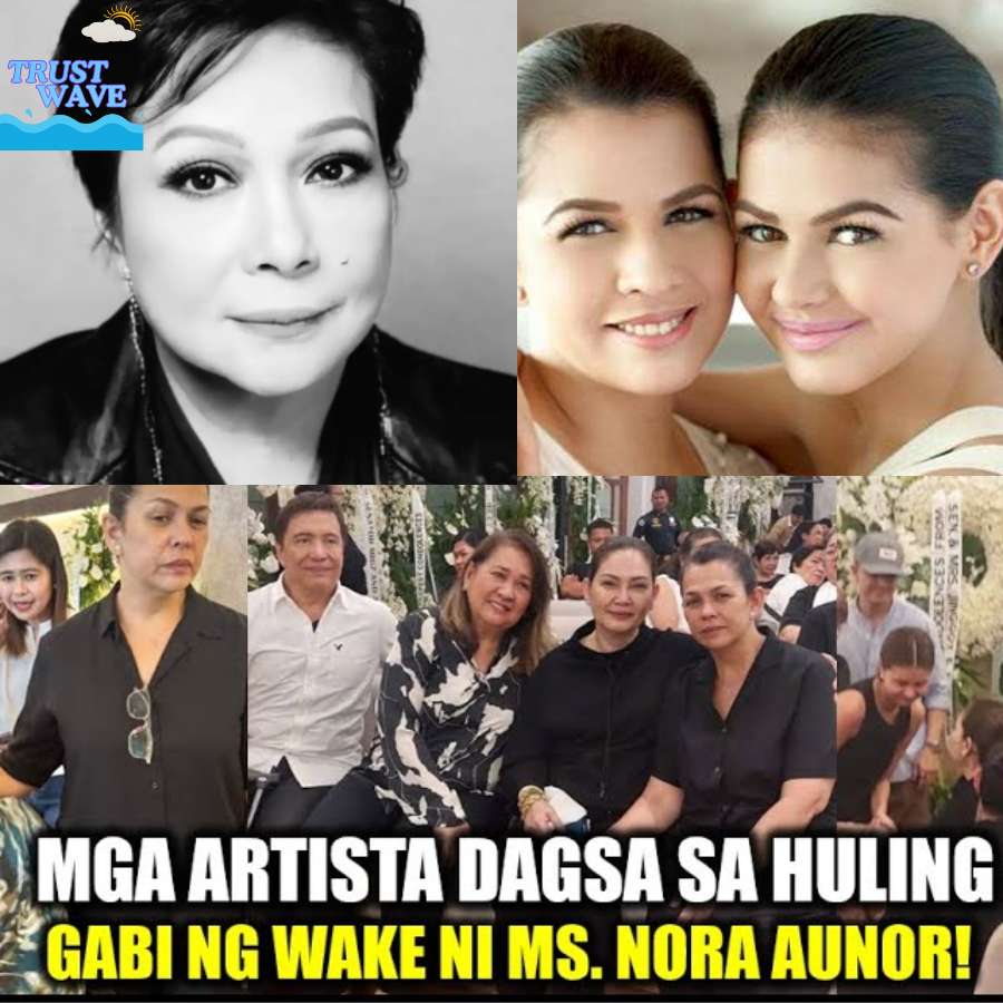 Huling Gabi ng Lamay kay Nora Aunor, Dinagsa ng Napakaraming Artista: Lotlot at Janine Gutierrez ...