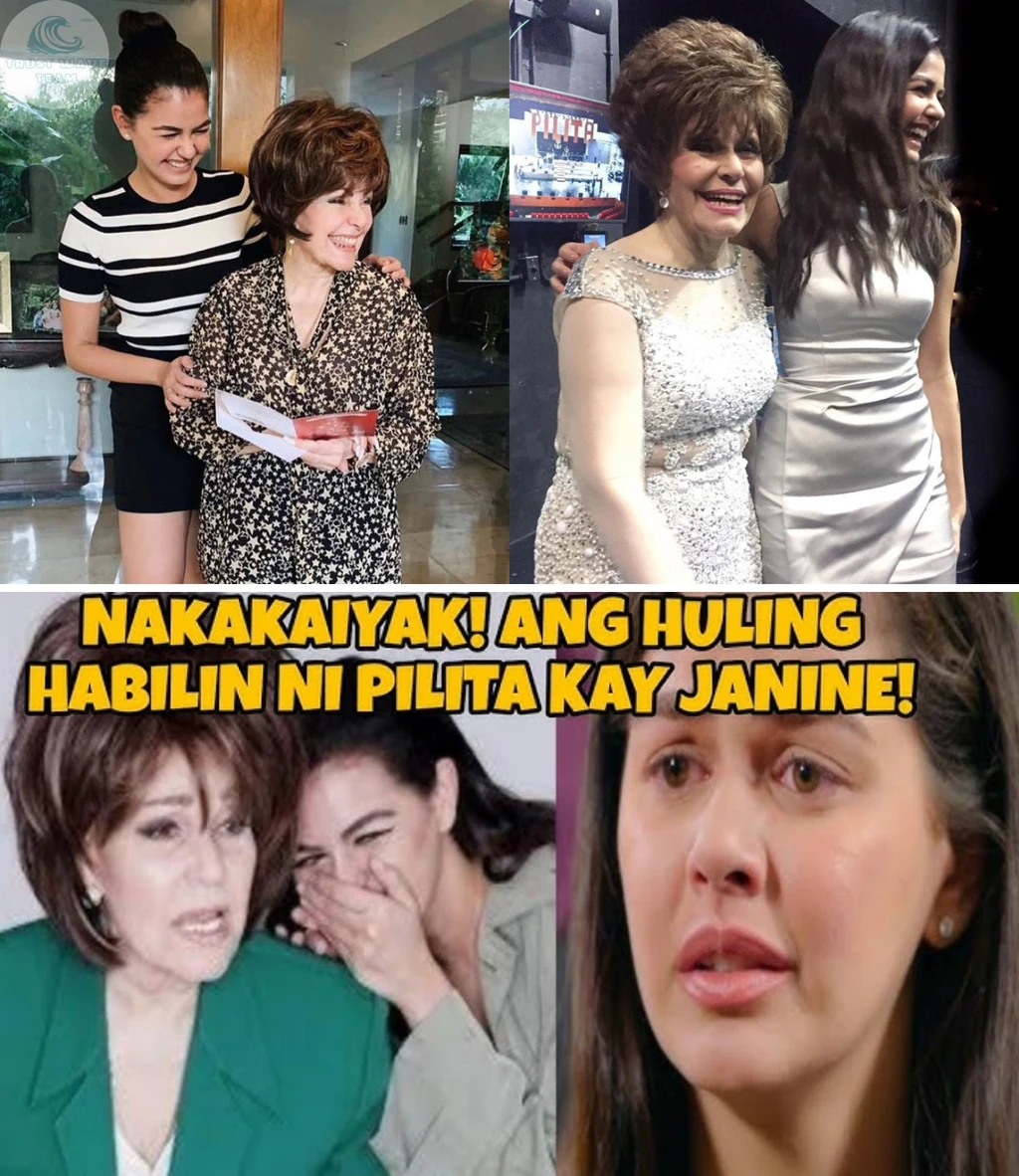 NAKAKAIYAK! ITO PALA ANG HULING HABILIN NI PILITA CORRALES KAY JANINE ...