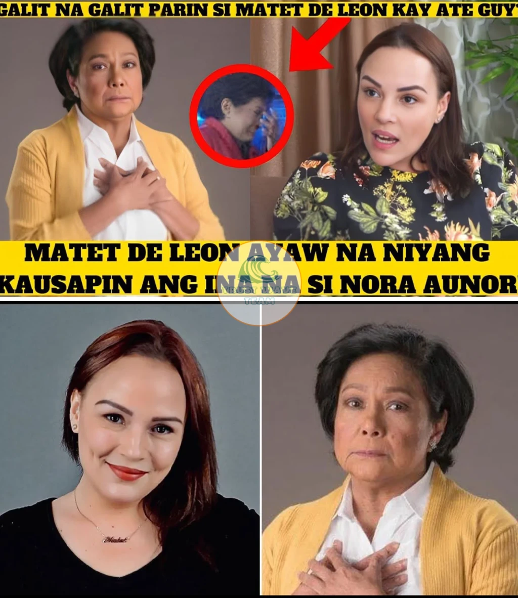 Matet De Leon, Hindi Kinayang Dedmahin Ang Inang si Nora Aunor! - News