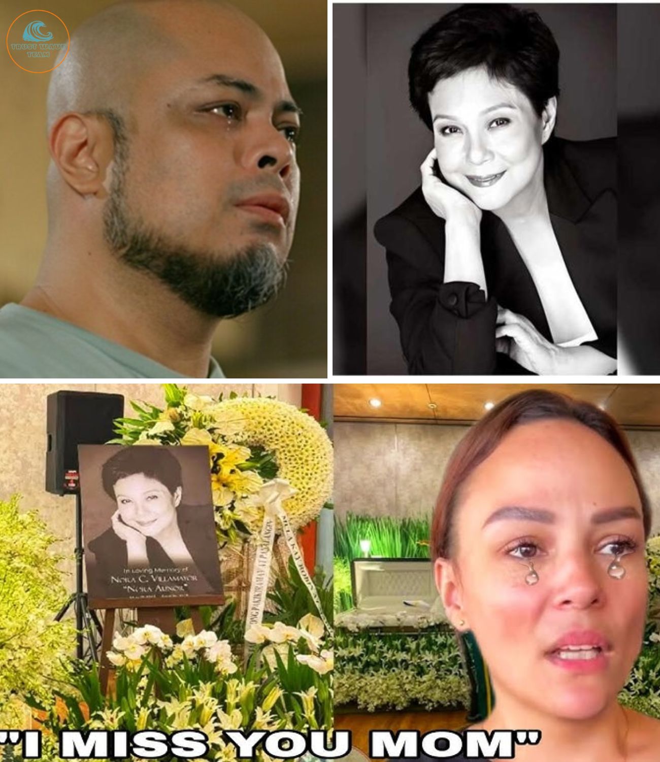 May huling malungkot na pagpupugay si Ian De Leon sa kanyang inang si ...