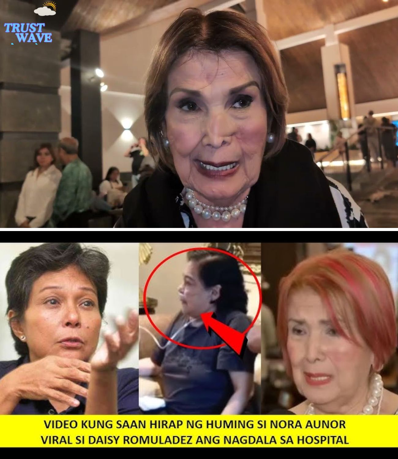 Daisy Romualdez Rushes Nora Aunor to Hospital After Emotional Call—What ...
