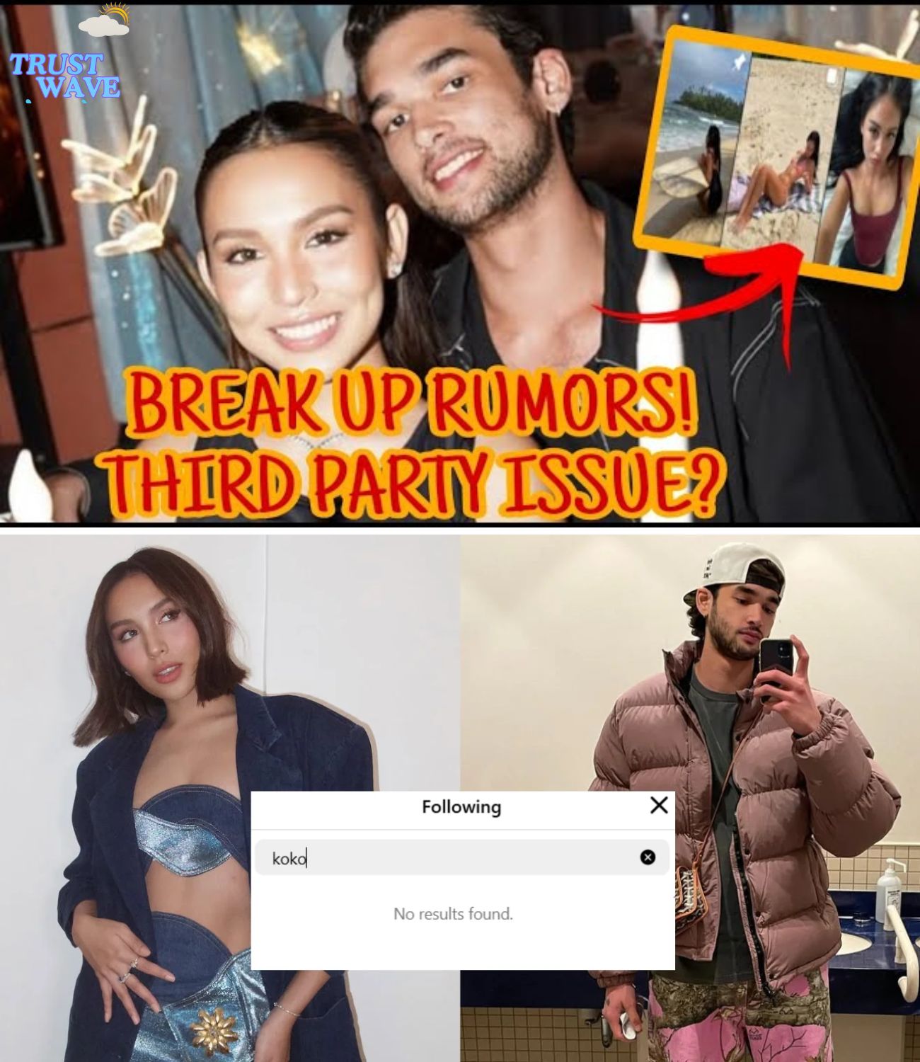 Ano ba Talaga ang Nangyayari? Pansinin ng mga Tagahanga, Hindi Na-unfollow ni Kobe Paras si ...