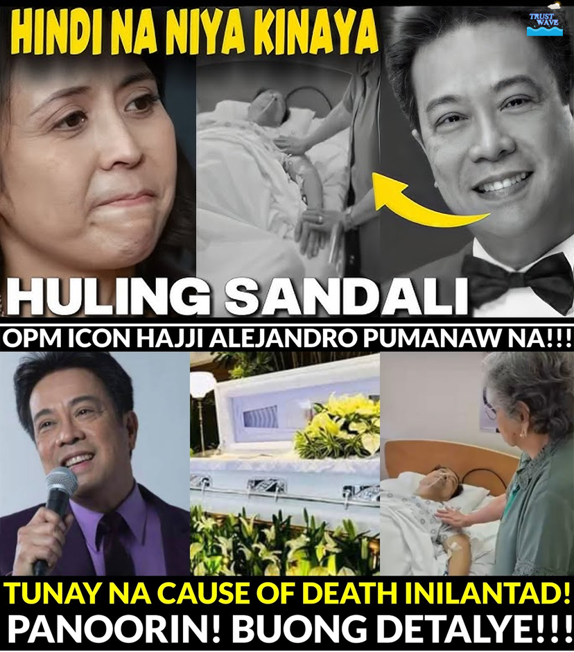 OPM ICON Hajji Alejandro PUMANAW NA! Hajji Alejandro Cause Of Death ...