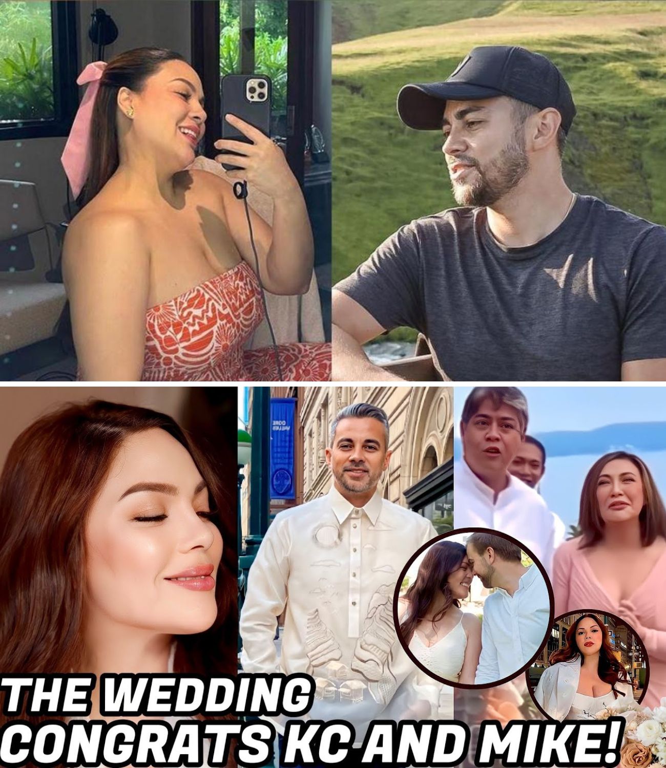TUNAY NA WEDDING VIDEO ANG LEAKE! KC CONCEPCION AT STEVE MICHAEL ...