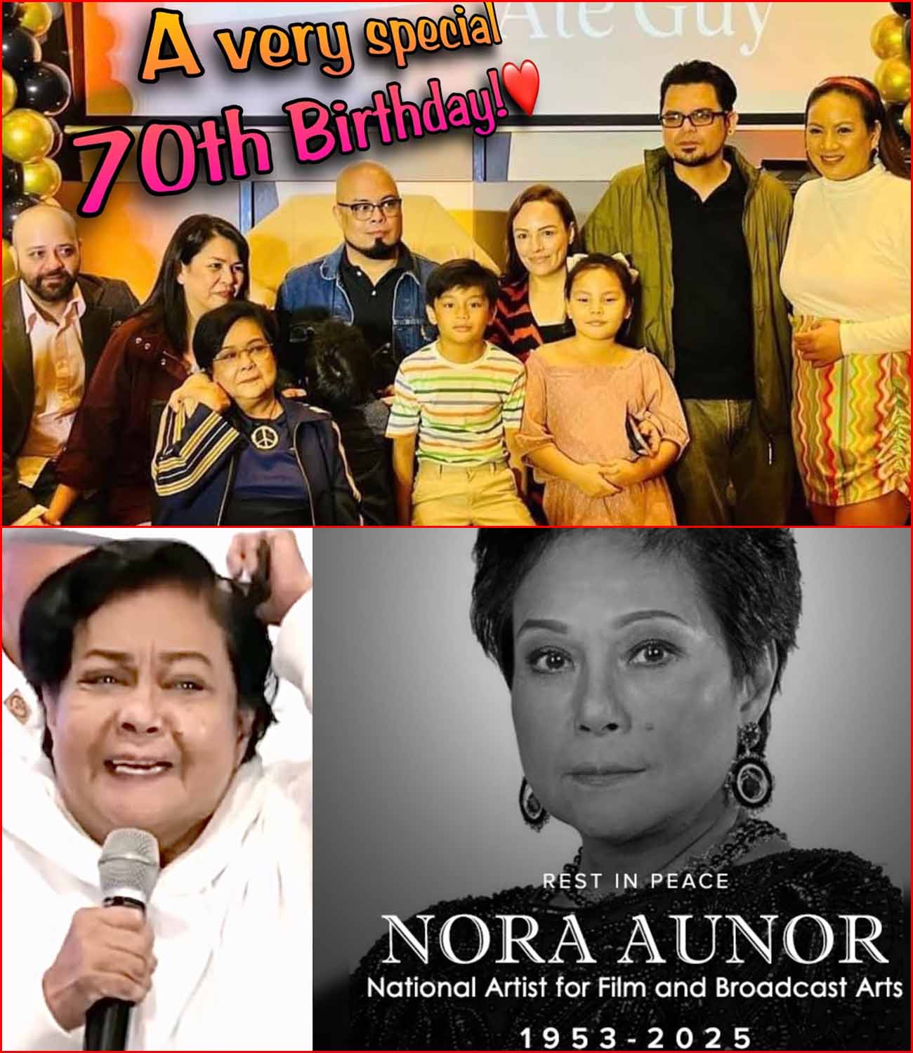 Puno ng Luha at Alaala: Huling Kaarawan ni Nora Aunor Bago ang Kanyang Pagpanaw (WATCH NOW) - News