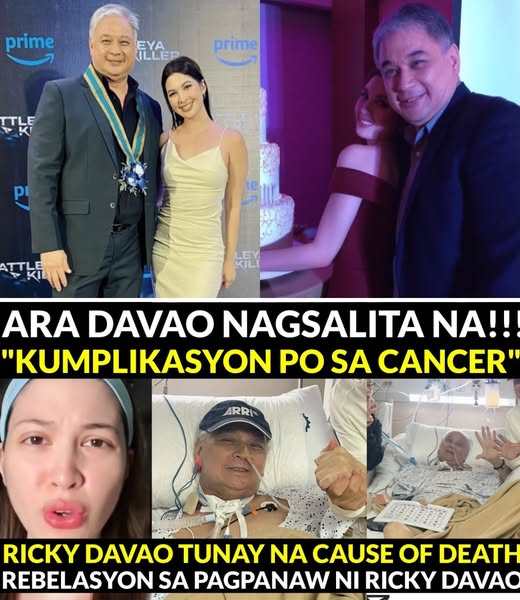 SHOCKING REVELATION: Ara Davao EXPOSES the REAL CAUSE of Ricky Davao’s ...