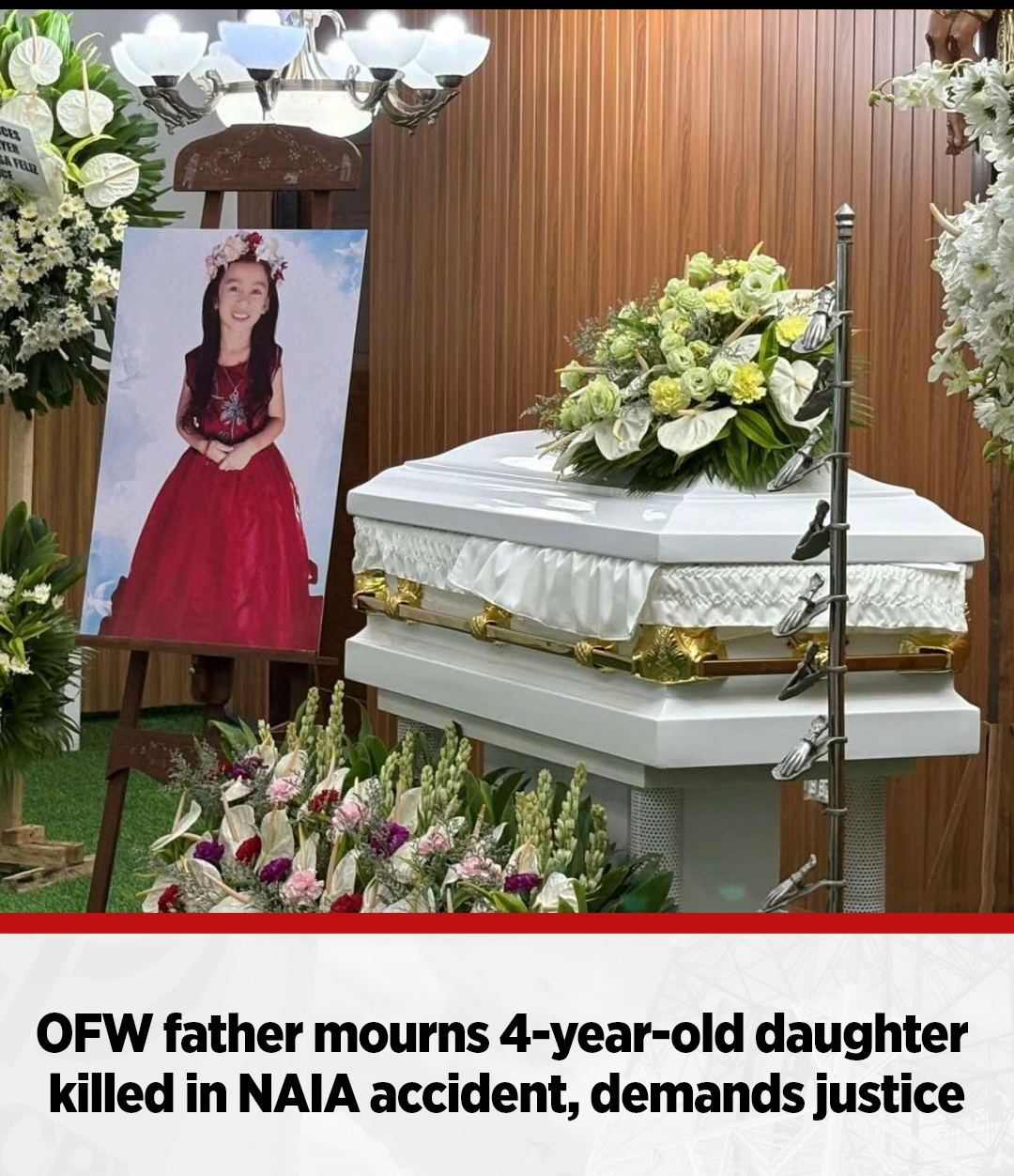 OFW father mourns 4-year-old daughter killed in NAIA accident, demands justice (an) - News