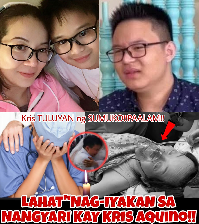 Tears and Farewells: Bimby’s Heartbreaking Reaction to Kris Aquino’s ...