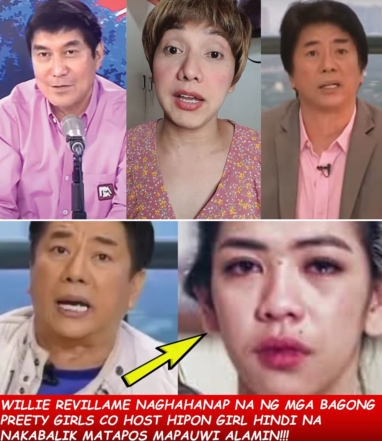 Shocking Exit! Willie Revillame Reportedly Removes Hipon Girl and Other ...