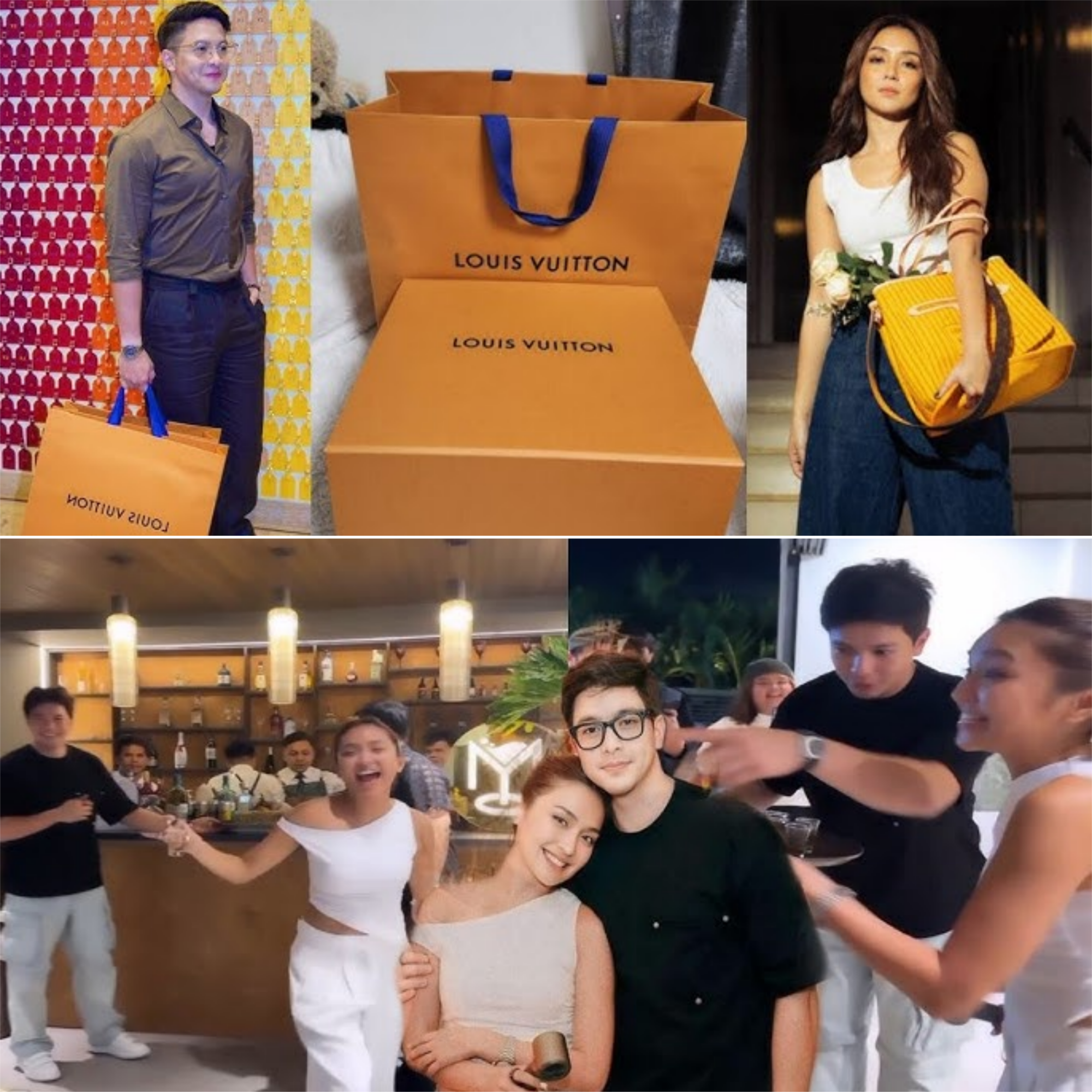 Spotted: Kathryn Flaunting a New LV Bag—Netizens Claim It’s a Gift from ...