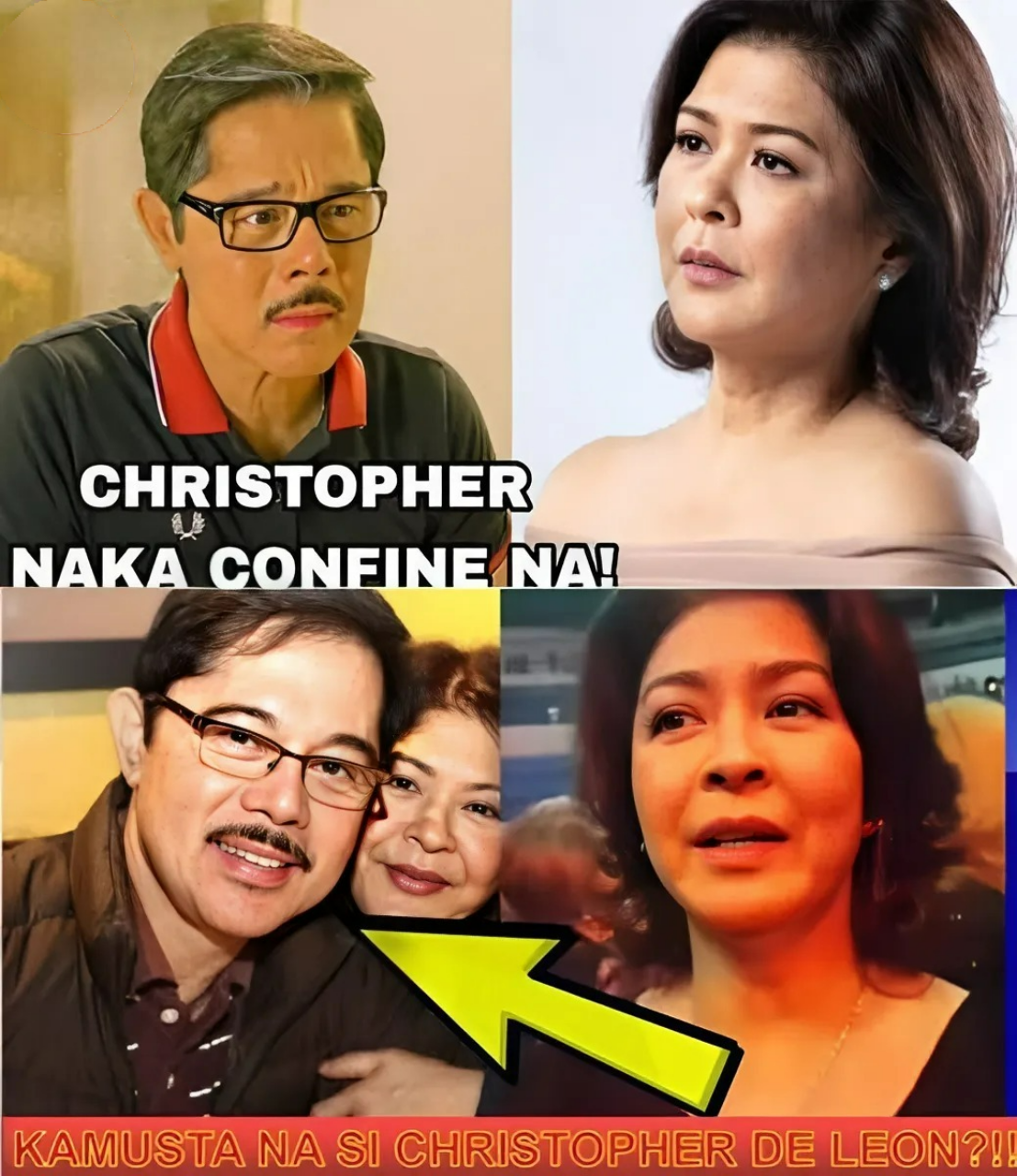 Unbelievable truth! Sandy Andolong, wife of Christopher de Leon, speaks out about the actor's ...