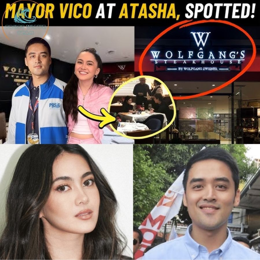 🔥 Mayor Vico Sotto and Atasha Muhlach Spotted on a Date at Wolfgang’s Steakhouse BGC! Are the ...