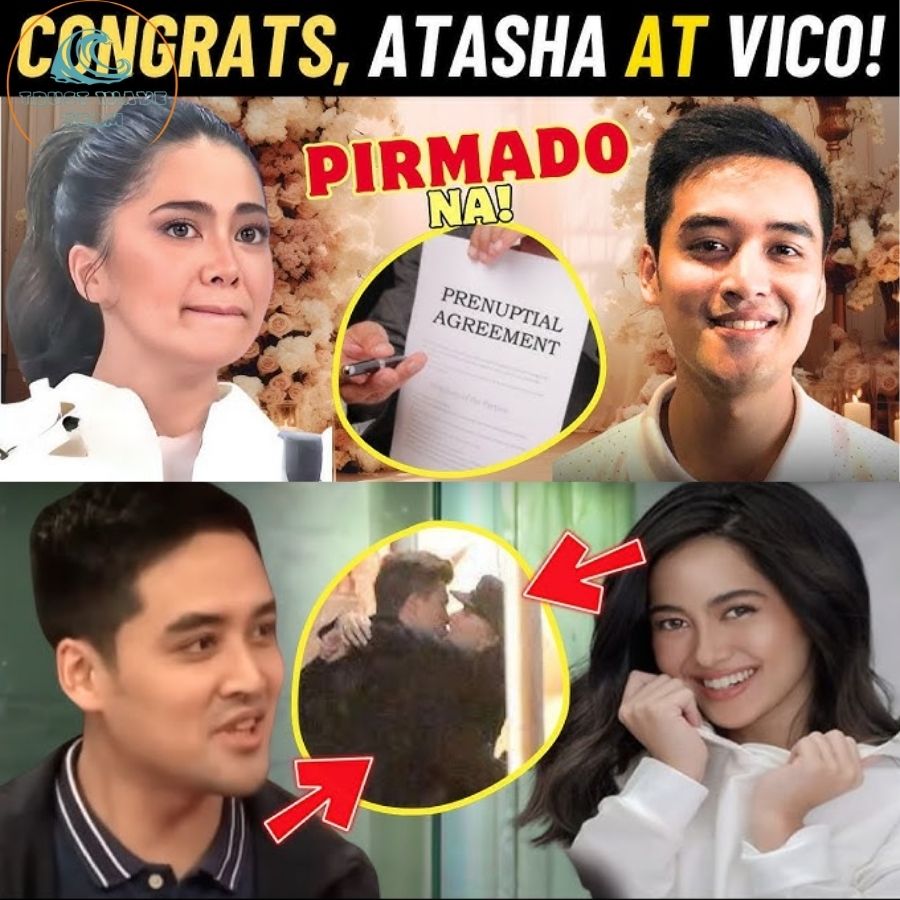 CONGRATS! ATASHA AT VICO, PINIRMAHAN NA ANG PRENUP PARA SA KANILANG PAPARATING NA KASAL (NH) - News