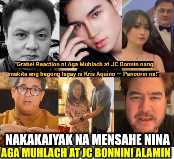 “Aga Muhlach & JC Bonnin’s Shocking Reaction to Kris Aquino’s Current Look — You Have to See ...