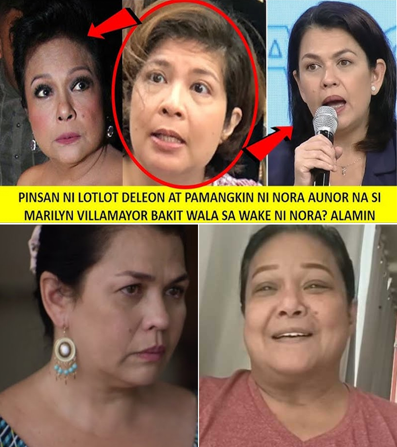 Why Lotlot de Leon and Marilyn Villamayor Were Absent from Nora Aunor’s Wake (an) - News