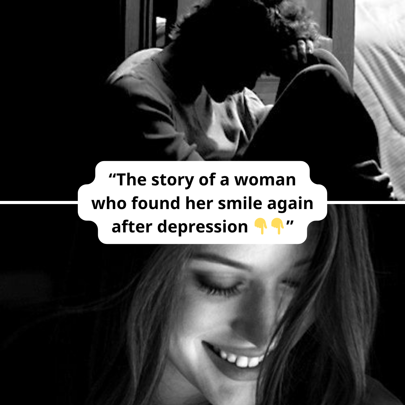“The story of a woman who found her smile again after depression” - News