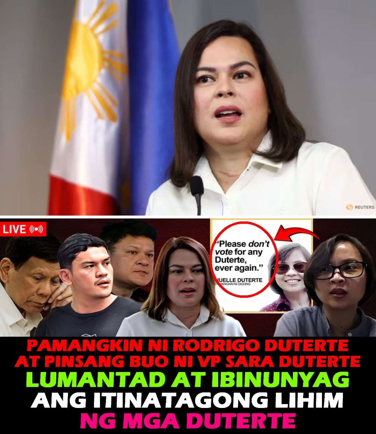 VP Sara Duterte Buking Na! Pamangkin ni Digong Ibinunyag ang Itinatagong Lihim! Marcos PBBM ...