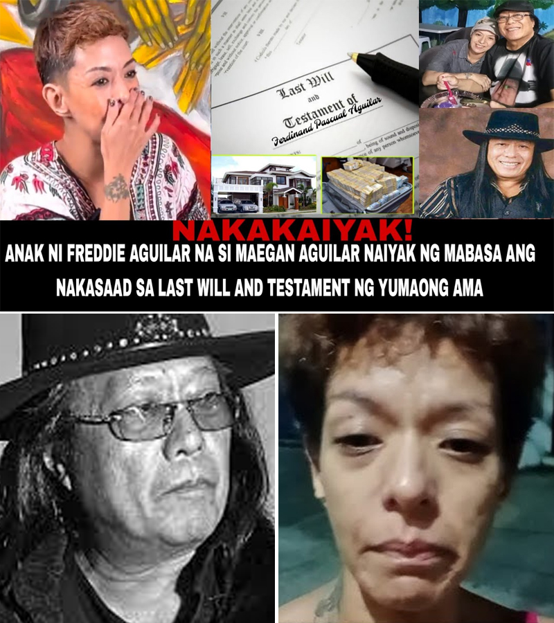 Maegan Aguilar Brought to Tears After Reading Her Father Freddie Aguilar’s Final Will (an) - News