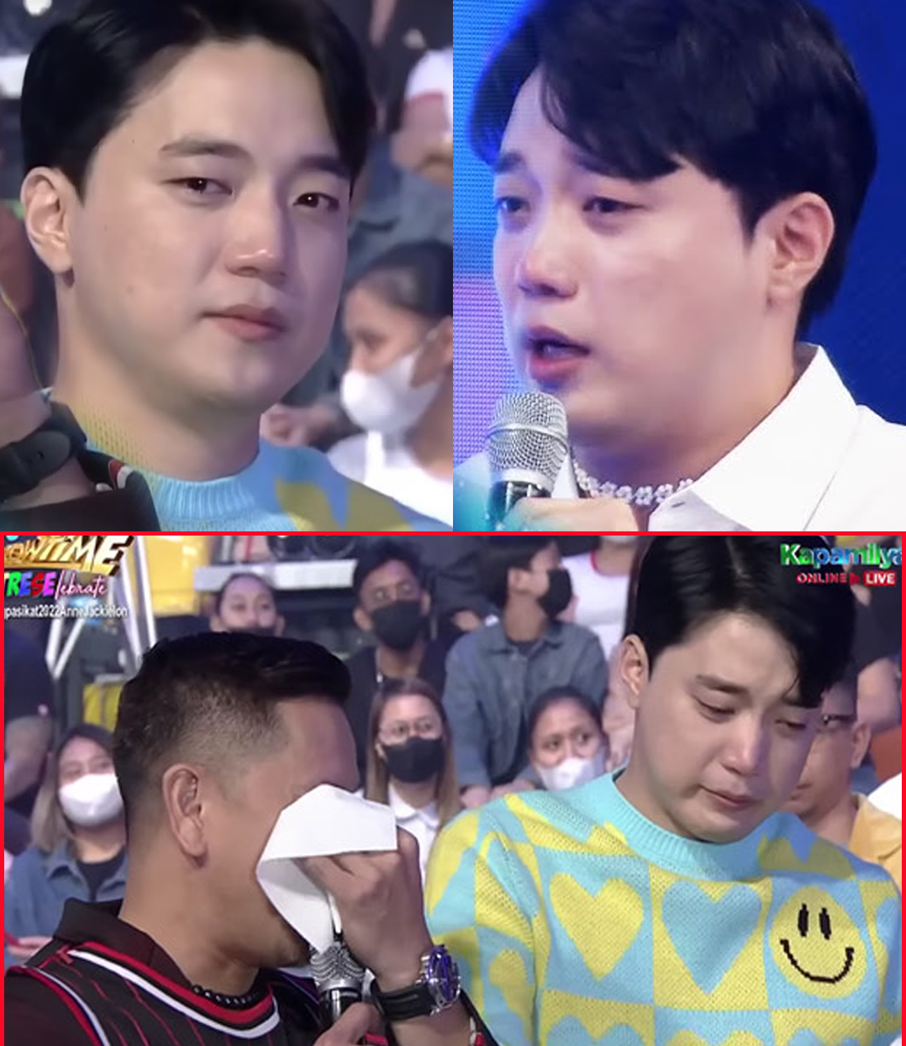 WATCH: Jhong, Ryan moved to tears by 'Showtime' surprise (an) - News