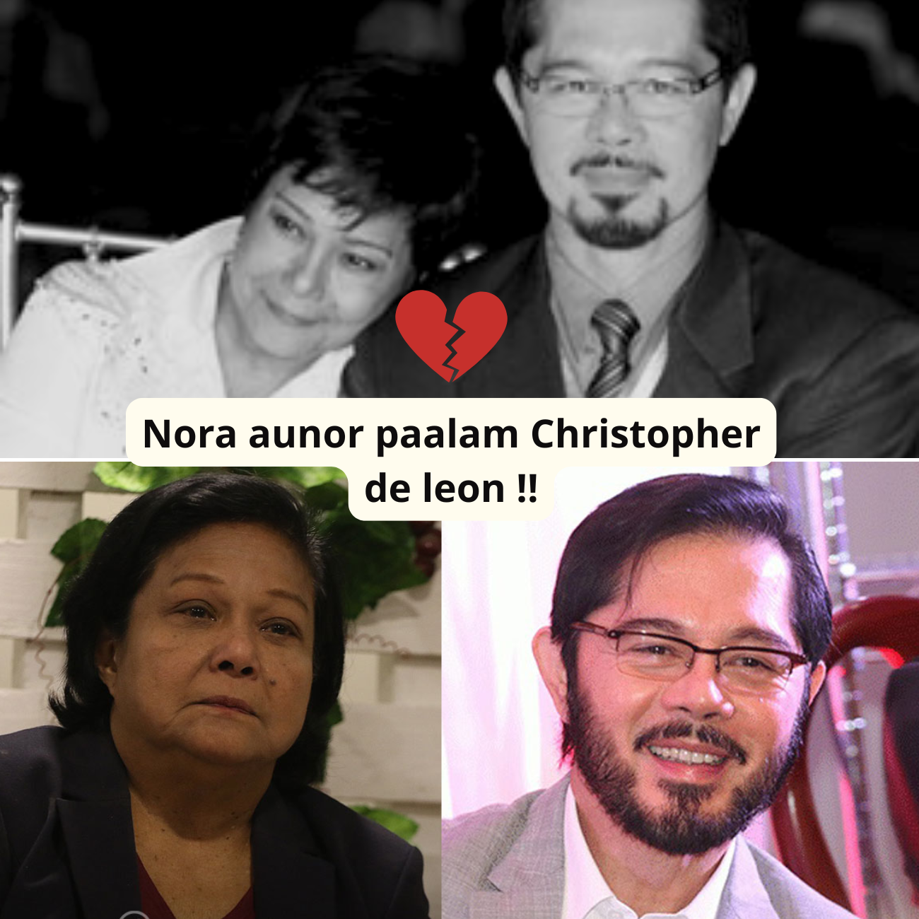 Nakakagulat na kwento! Ang sikreto sa likod ng hiwalayan nina Nora ...