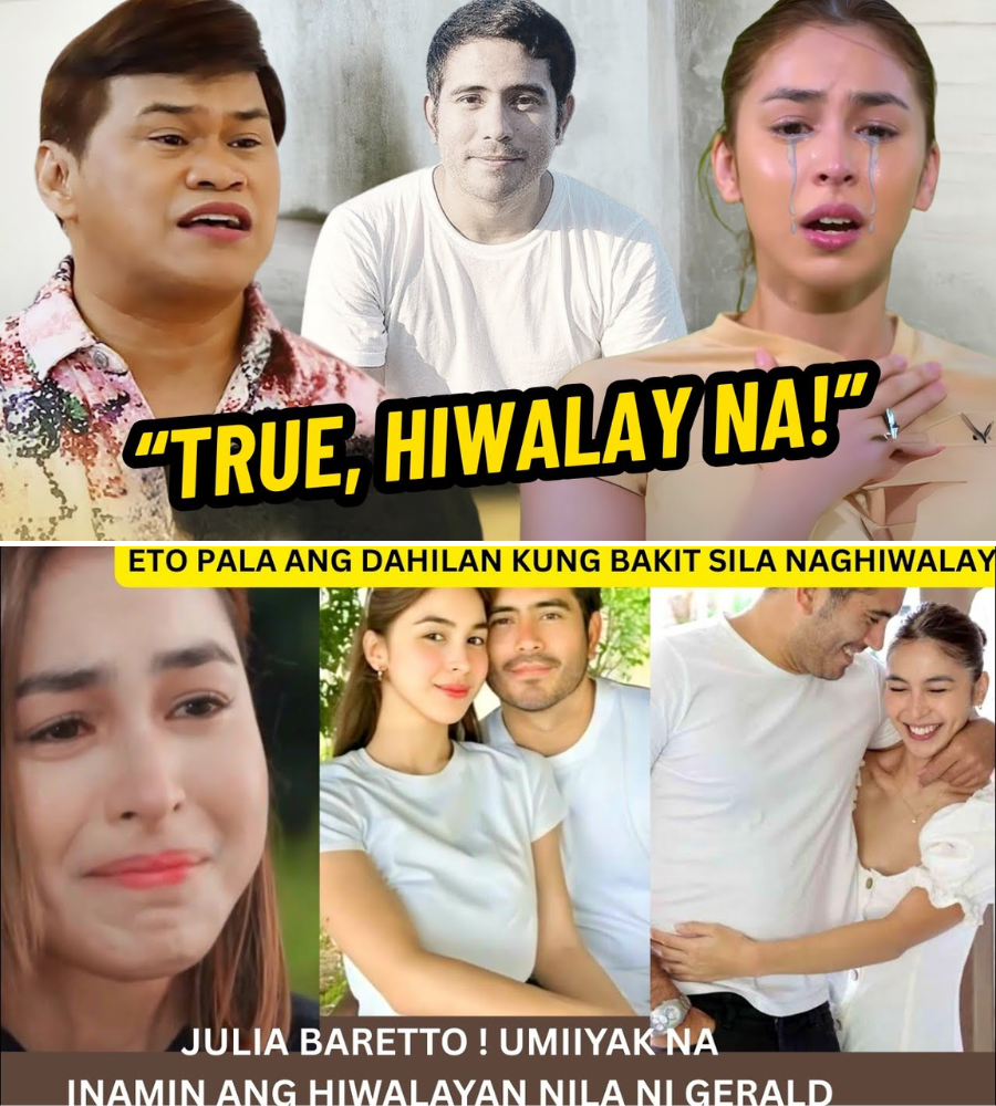 Julia Barretto umiyak at nagbukas tungkol sa hiwalayan nila Gerald ...