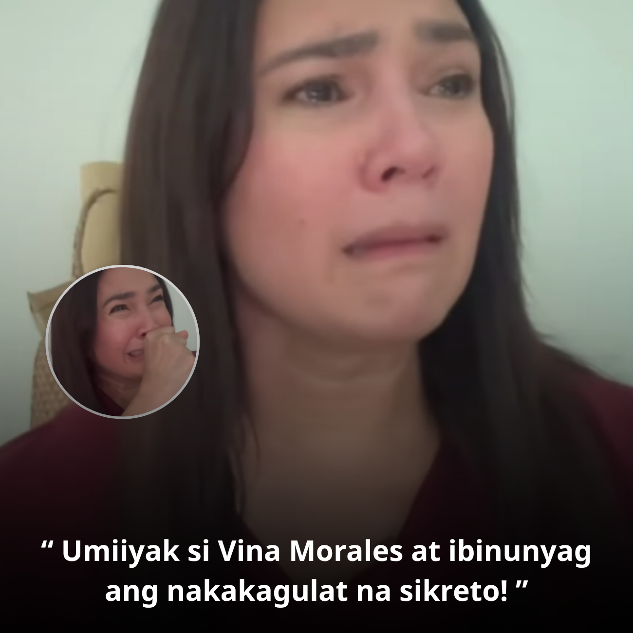 Sa isang video na mabilis kumalat online, hindi napigilang lumuha si ...