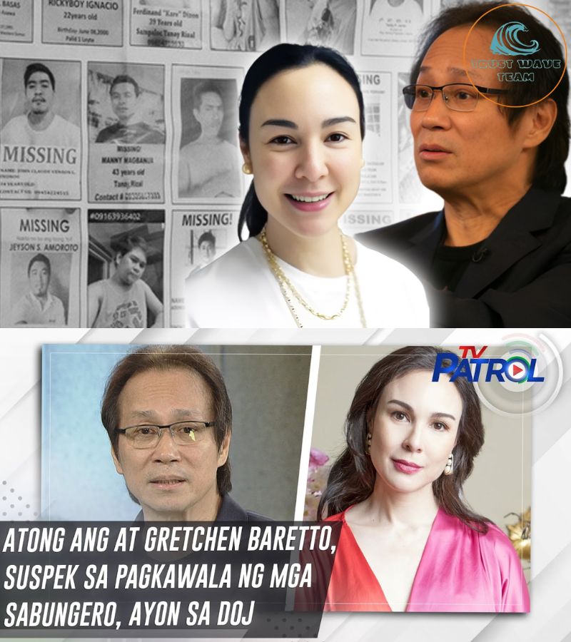 Atong Ang and Gretchen Barretto Named as Suspects in High-Profile Cockfighting Disappearances ...