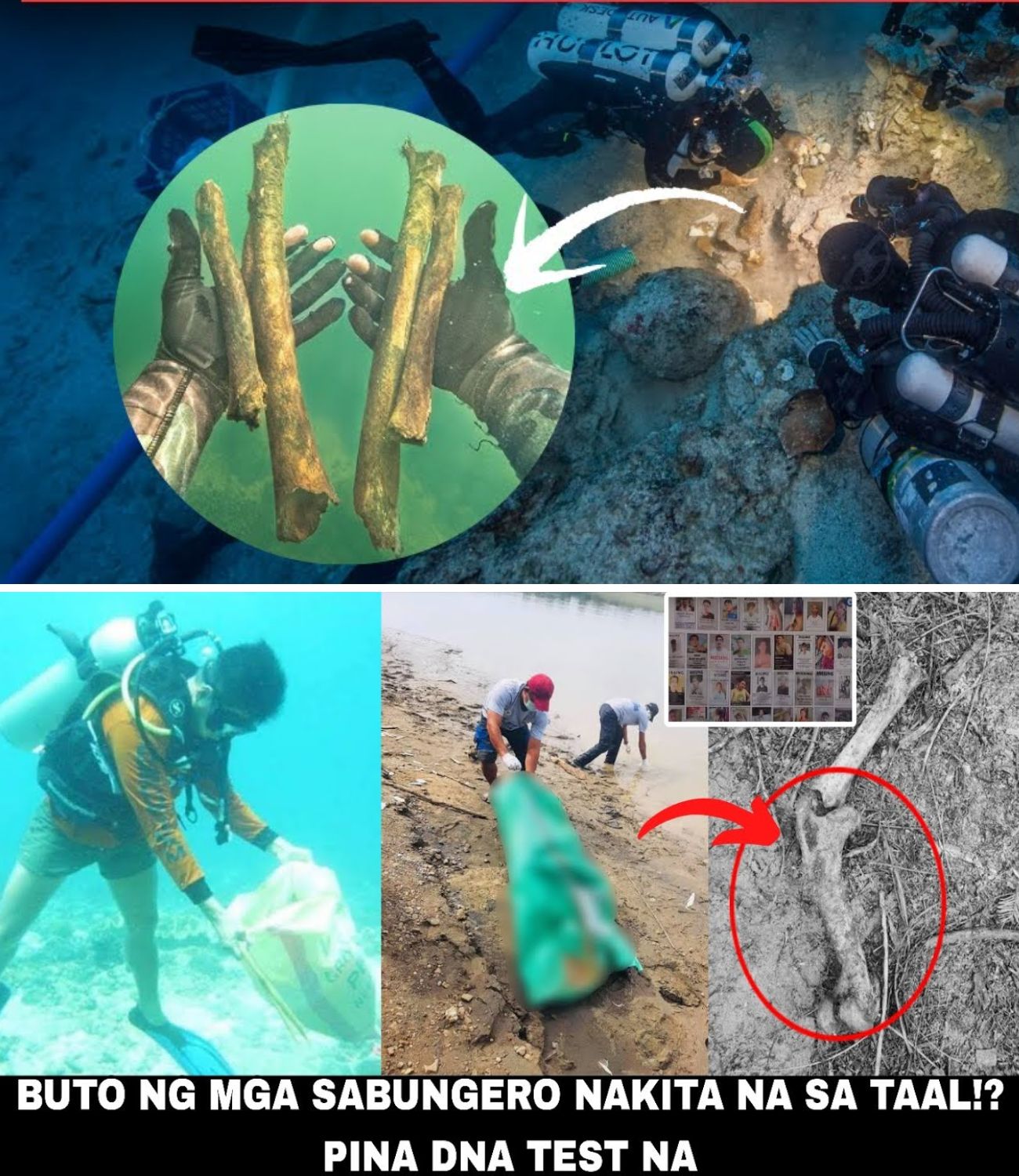 💥 Chilling Discovery in Taal Lake: Could These Bones Belong to the Missing Sabungeros? Forensic ...