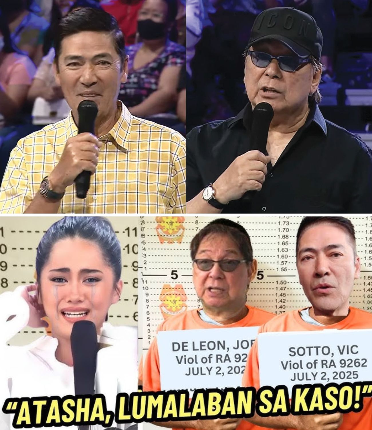 Shock Arrest: Vic & Joey De Leon Detained by NBI—Aga and Atasha File ...