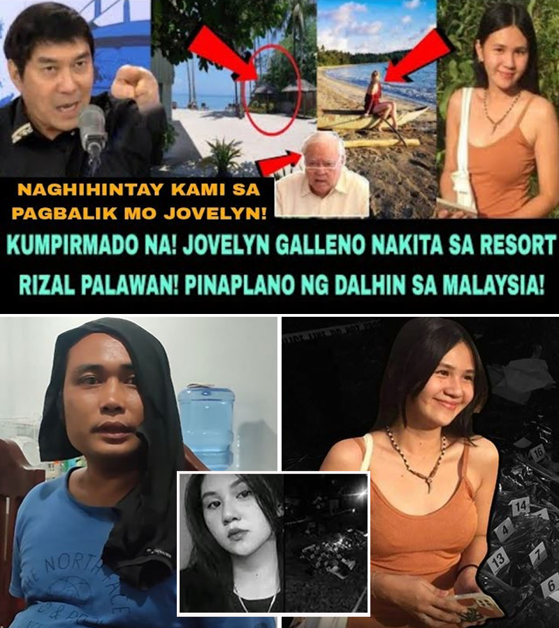 FIRMED: Jovelyn Galleno FOUND ALIVE at a Resort in Rizal, Palawan — Nation in Shock Over ...