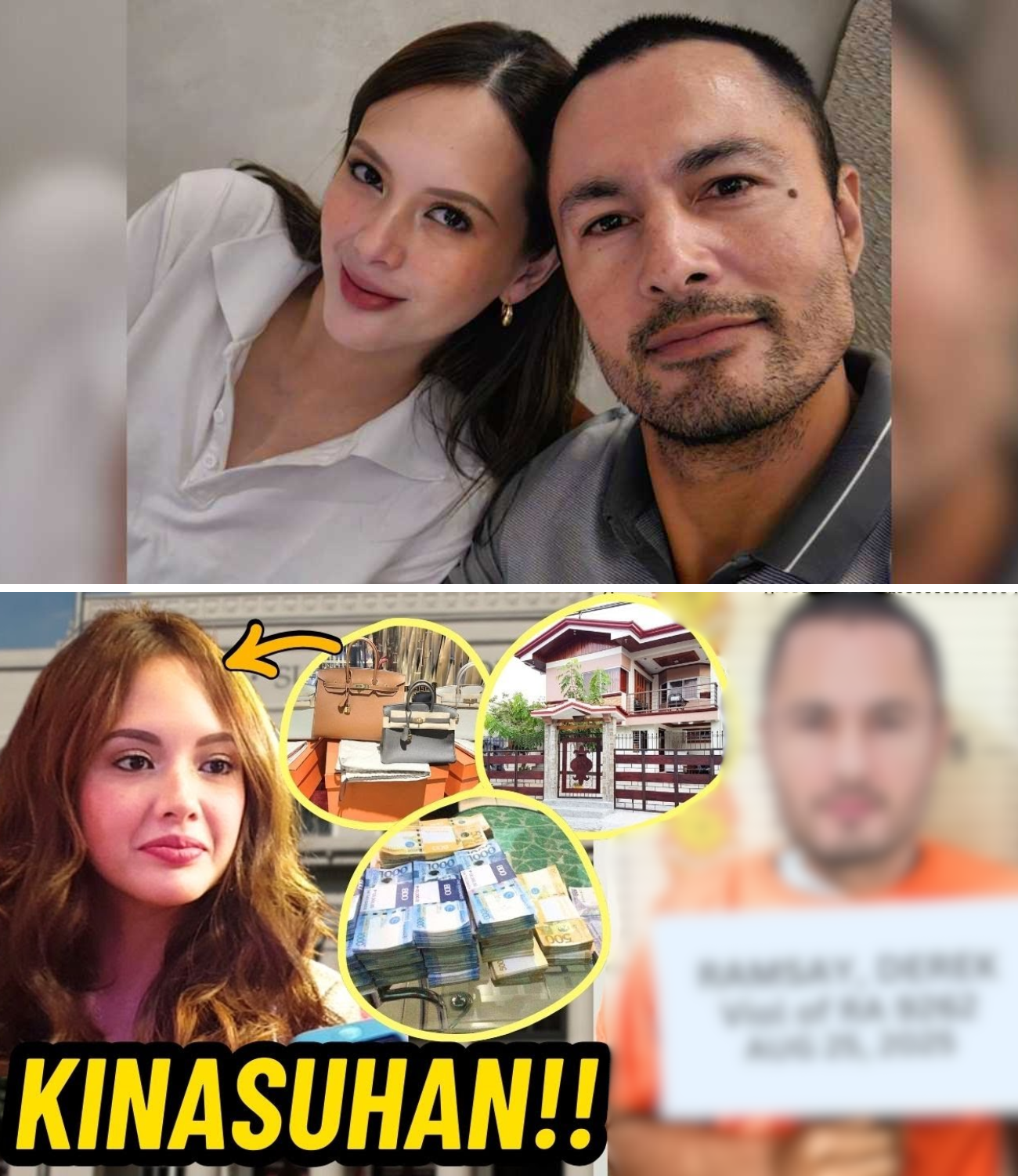 Arestado o Tahimik? Ang Shocking na Pagkakasuhan ni Ellen Adarna kay Derek Ramsay Dahil sa Di ...